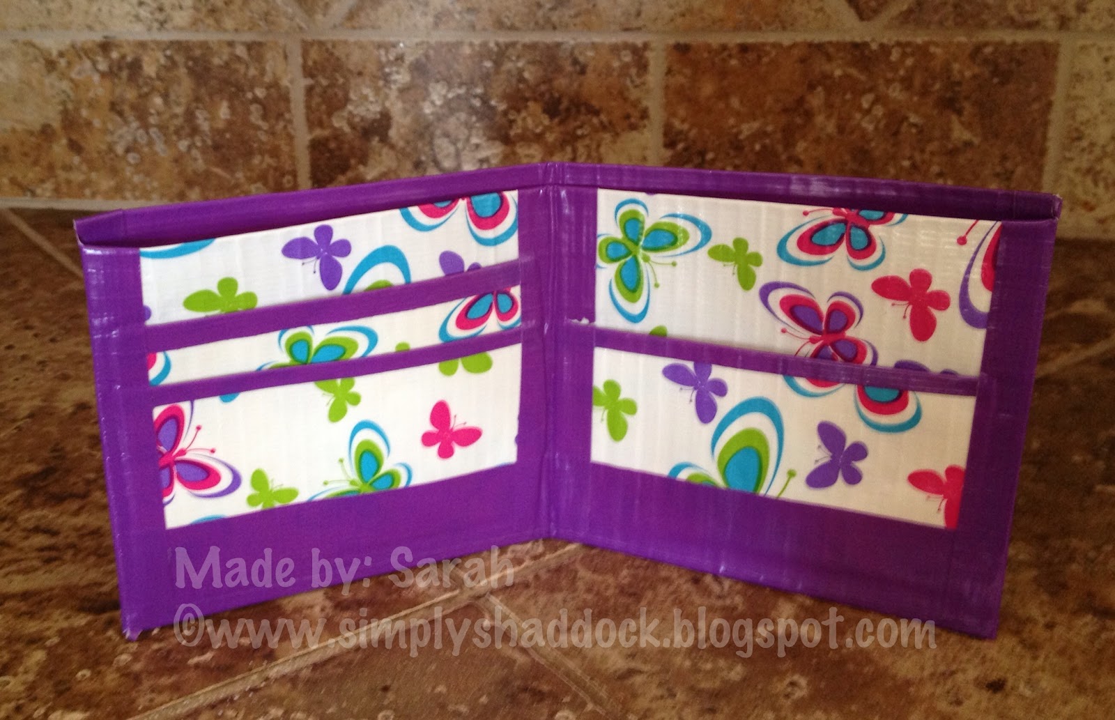 Simply By Sarah: Duct Tape Wallets